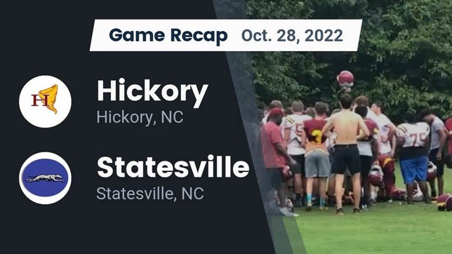 Football Game Preview: Hickory Red Tornadoes vs. North Lincoln Knights