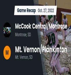 McCook Central/Montrose vs Flandreau | Football | 8/19/2022