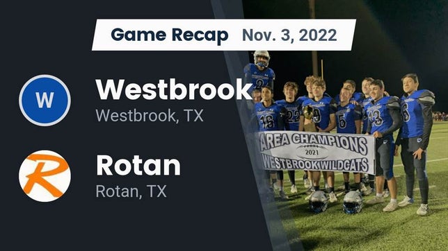 Football Game Preview: Westbrook Wildcats vs. Happy Cowboys