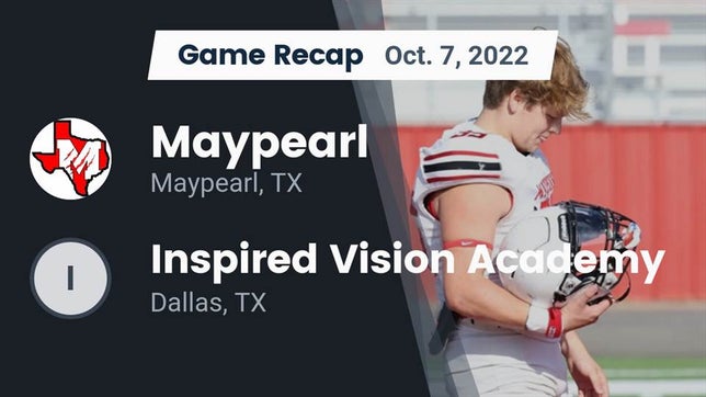 Football Game Preview: Maypearl Panthers vs. Life Oak Cliff Lions