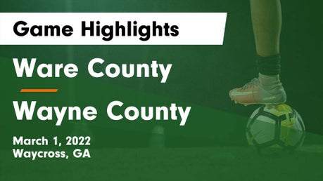Ware County vs Jonesboro | Soccer | 4/13/2022