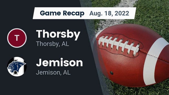 Football Game Preview: Billingsley Bears vs. Thorsby Rebels