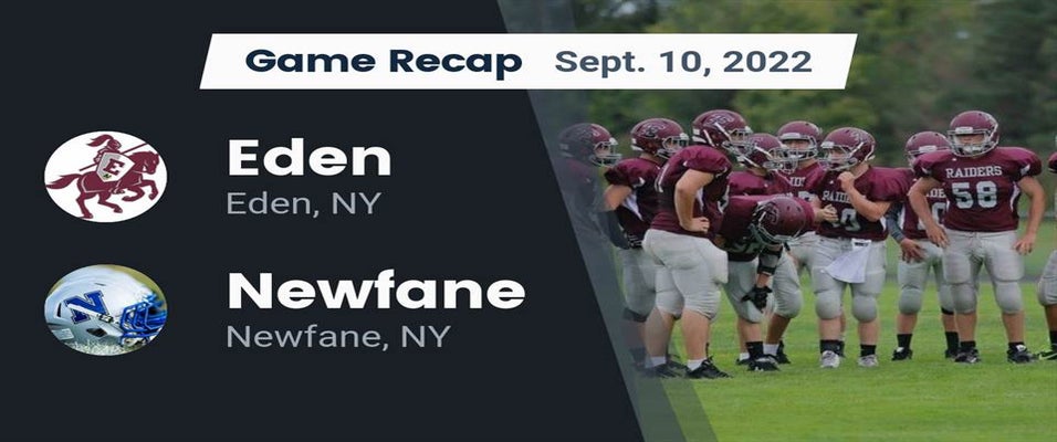 Eden/North Collins vs Newfane | Football | 9/10/2022