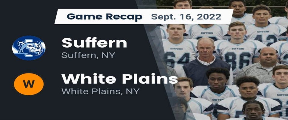 White Plains vs Suffern | Football | 9/16/2022