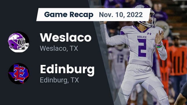 Football Game Preview: San Benito Greyhounds vs. Weslaco Panthers