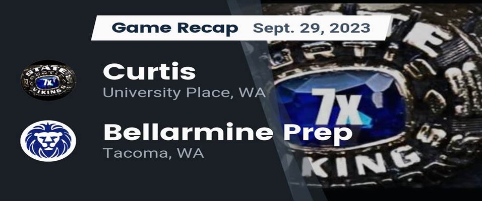 Curtis vs Bellarmine Prep | Football | 9/29/2023