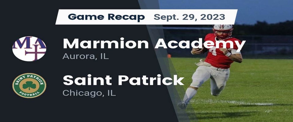 Marmion vs St. Patrick | Football | 9/29/2023