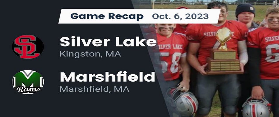 Silver Lake Regional vs Marshfield | Football | 10/7/2023