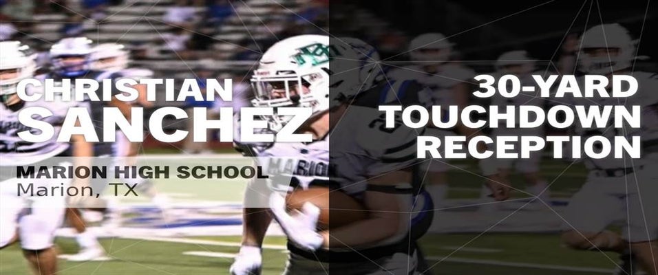 Marion vs Blanco | Football | 10/6/2023