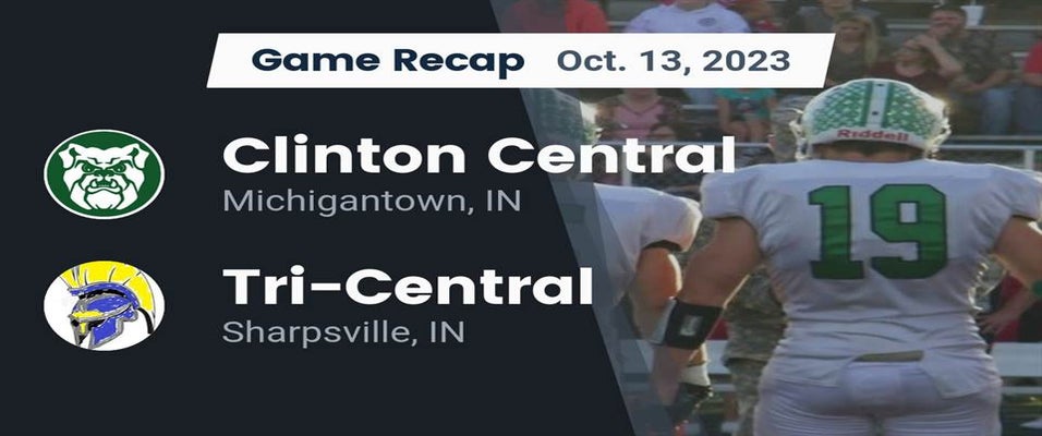 Tri-Central vs Clinton Central | Football | 10/13/2023
