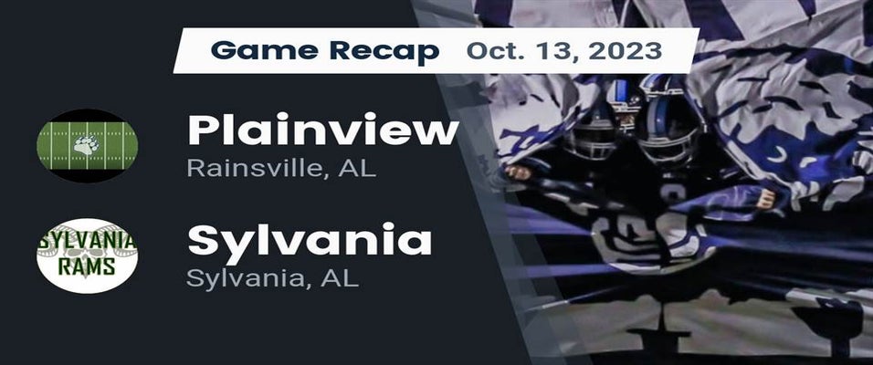 Plainview vs Sylvania | Football | 10/13/2023