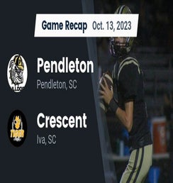 Pendleton vs Belton-Honea Path | Football | 11/10/2023