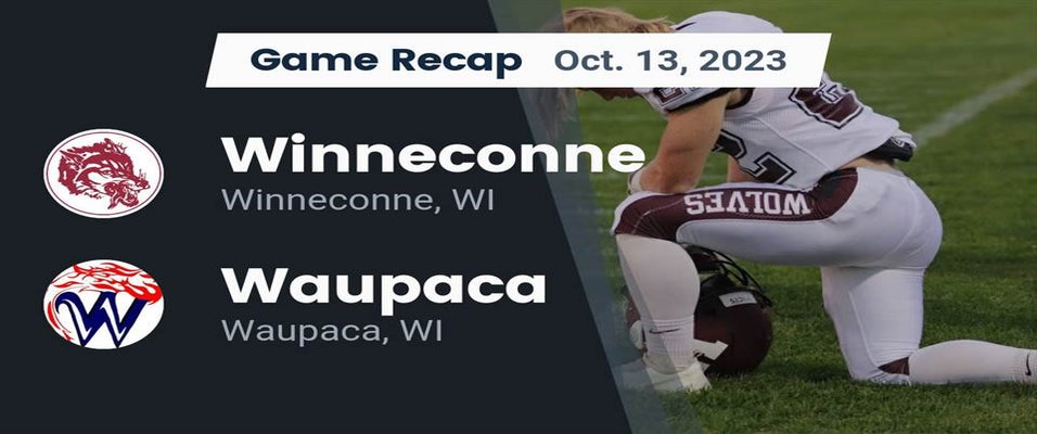 Waupaca vs Winneconne | Football | 10/13/2023