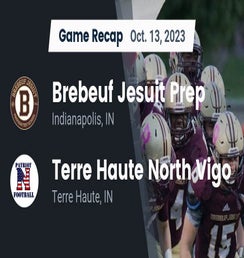 Mooresville vs Brebeuf Jesuit Preparatory | Football | 11/3/2023