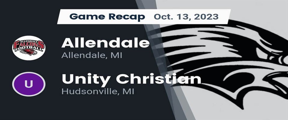 Allendale vs Unity Christian | Football | 10/13/2023