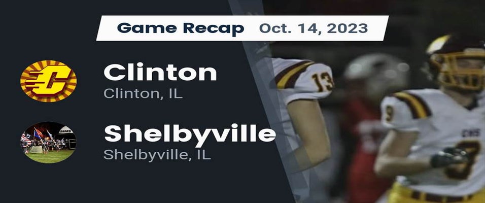 Shelbyville vs Clinton | Football | 10/13/2023