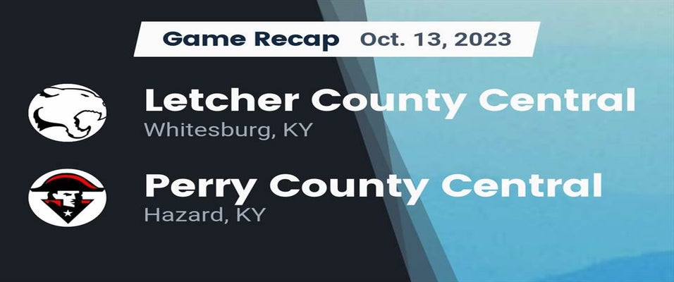 Perry County Central vs Letcher County Central | Football | 10/13/2023