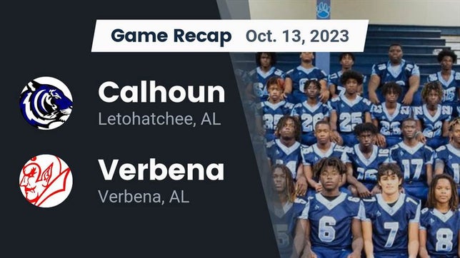 Football Game Recap: Verbena Red Devils vs. Maplesville Red Devils