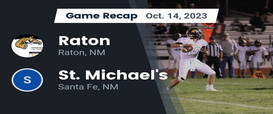 Raton vs St. Michael's | Football | 10/14/2023