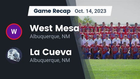 West Mesa vs Rio Rancho | Football | 11/3/2023