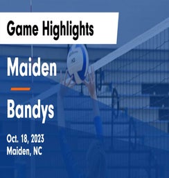 Maiden vs Brevard | Volleyball | 10/26/2023