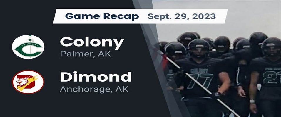 Dimond vs Colony | Football | 9/29/2023