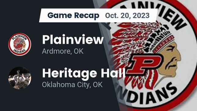 Football Game Recap: Plainview Indians vs. Heritage Hall Chargers