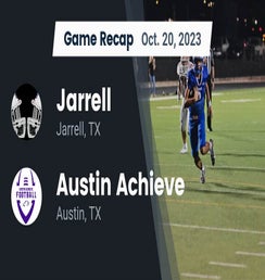 Jarrell vs Bandera | Football | 11/10/2023