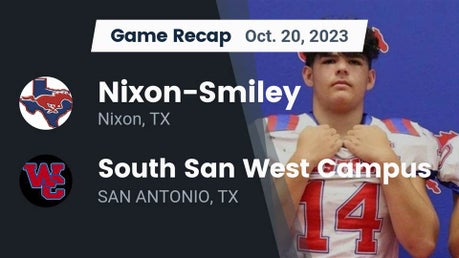 Nixon-Smiley vs Poth | Football | 10/13/2023