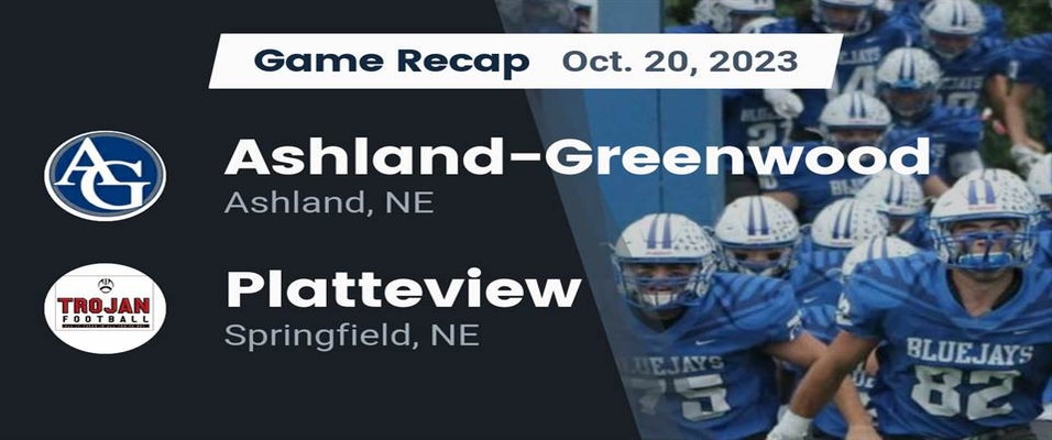 Platteview vs Ashland-Greenwood | Football | 10/20