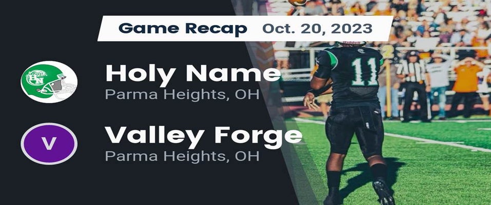 Holy Name vs Valley Forge | Football | 10/20/2023