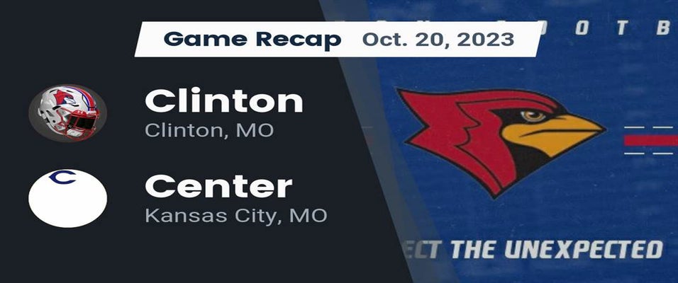 Center vs Clinton | Football | 10/20/2023