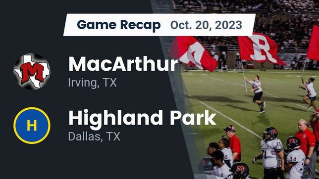 Football Game Recap: MacArthur Cardinals vs. Dallas Jesuit Rangers