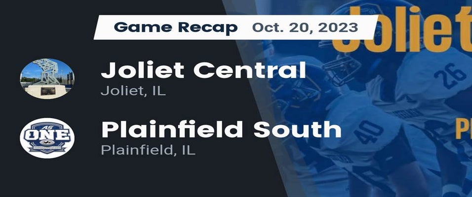 Plainfield South vs Joliet Central | Football | 10/20/2023