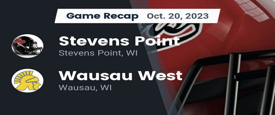 Wausau West vs Stevens Point | Football | 10/20/2023