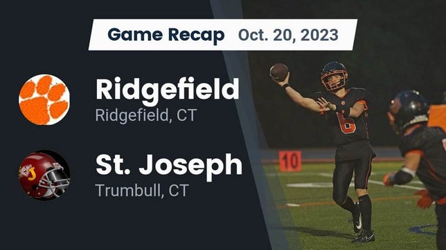Football Game Recap: Ridgefield Tigers vs. St. Joseph Cadets