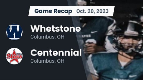 Whetstone vs Bishop Ready | Football | 9/1/2023