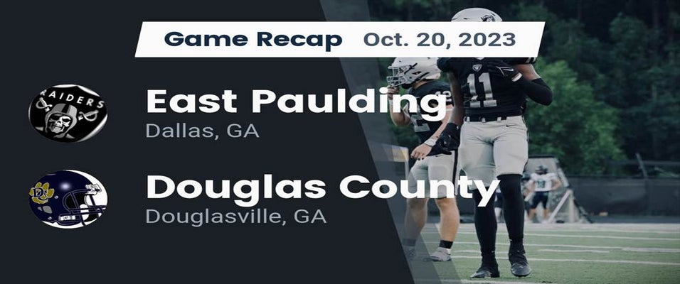 East Paulding vs Douglas County | Football | 10/20/2023