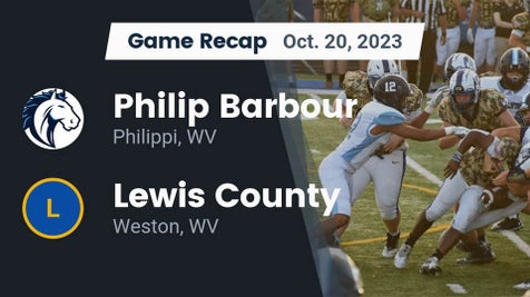 Philip Barbour vs Lewis County | Football | 10/20/2023