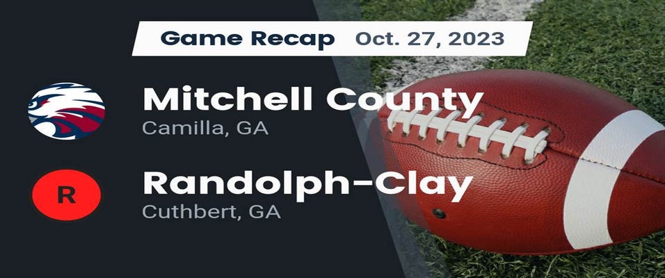 Randolph-Clay vs Mitchell County | Football | 10/27/2023