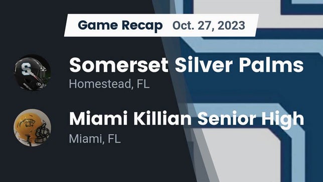 Football Game Recap: Somerset Academy (Silver Palms) Stallions vs ...