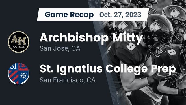 Football Game Recap: St. Ignatius College Preparatory Wildcats vs ...