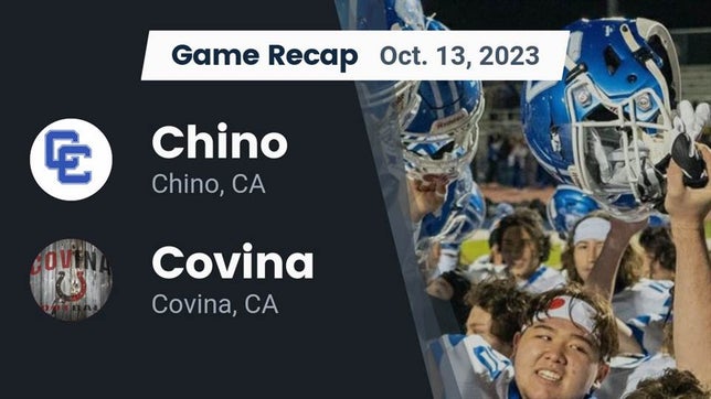 Football Game Preview: Chino Cowboys vs. Jordan Panthers