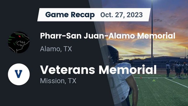Football Game Recap: Pharr-San Juan-Alamo Memorial Wolverines vs ...