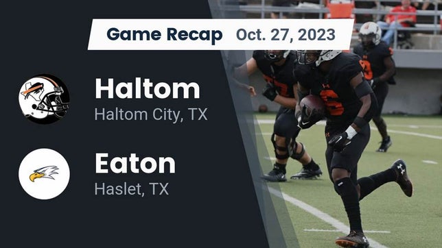 Football Game Recap: Haltom Buffalos vs. V.R. Eaton Eagles