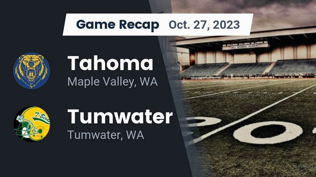 Football Game Recap: Ridgefield Spudders vs. Tumwater Thunderbirds