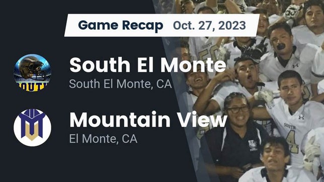 Football Game Recap: Mountain View Vikings vs. South El Monte Eagles