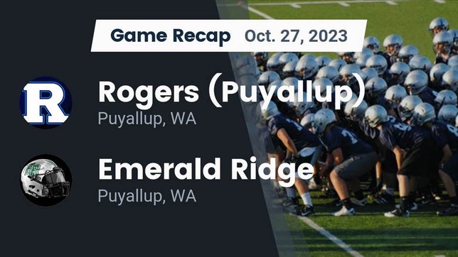Football Game Recap: Rogers Rams vs. Emerald Ridge Jaguars
