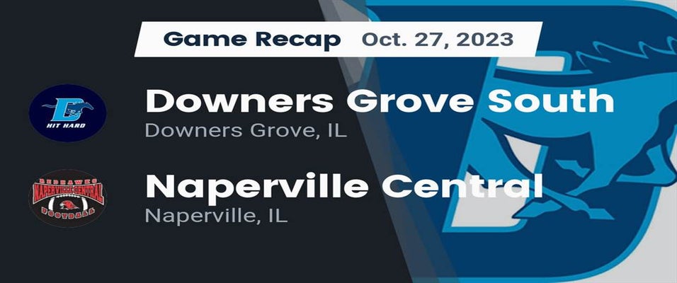 Downers Grove South vs Naperville Central | Football | 10/27/2023