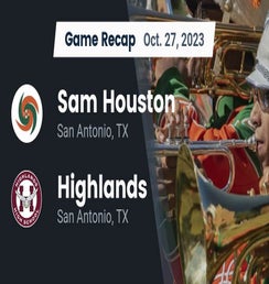 Sam Houston vs Pieper | Football | 11/10/2023